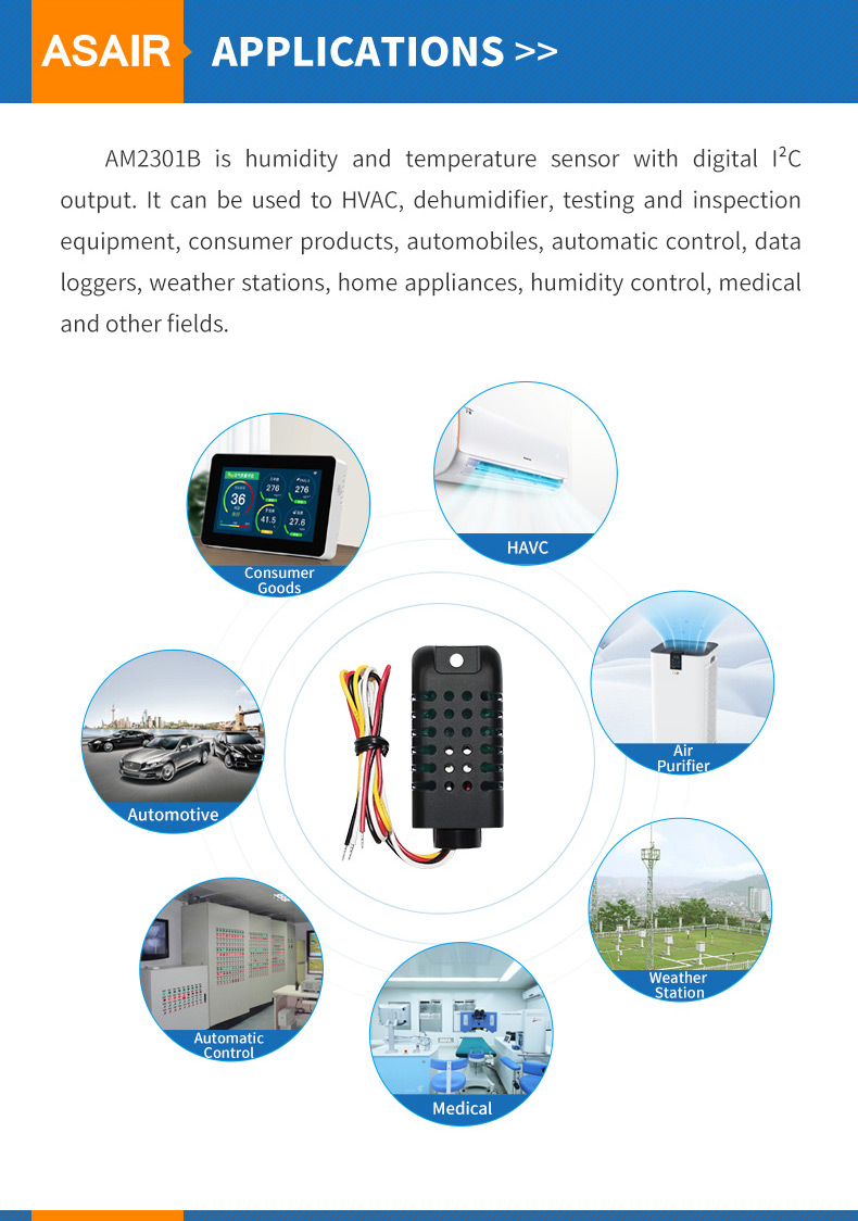 AM2301B Temperature And Humidity Sensor
