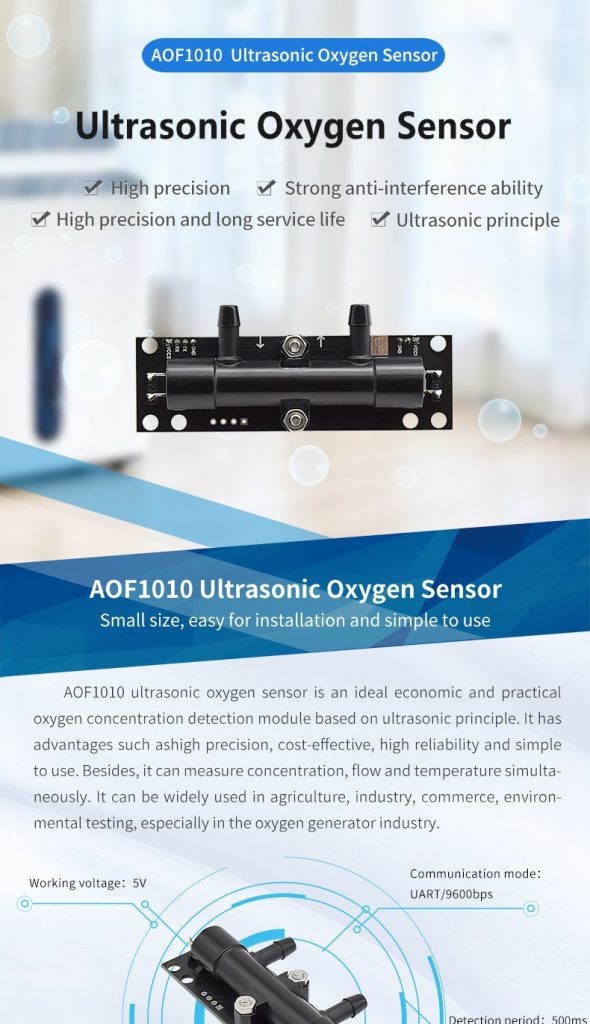 AOF1010 Ultrasonic Oxygen Sensor