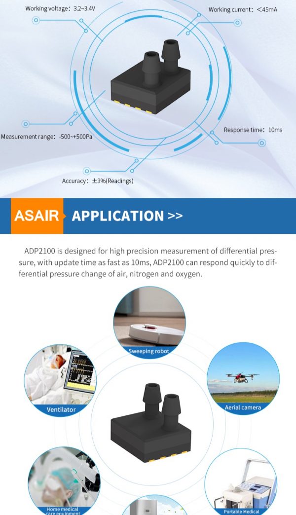 ADP2100 Differential pressure sensor