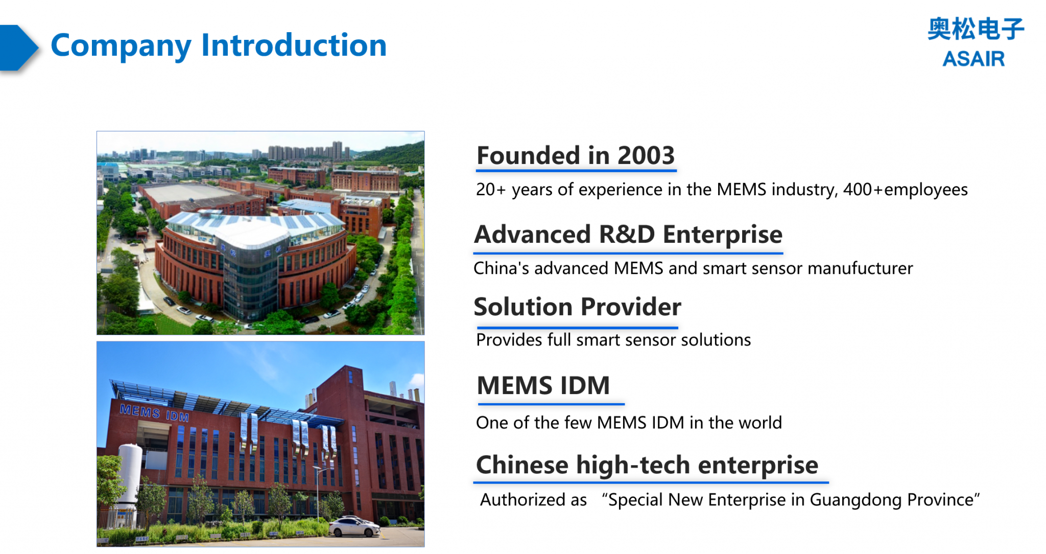 Professional intelligent sensors manufacturer