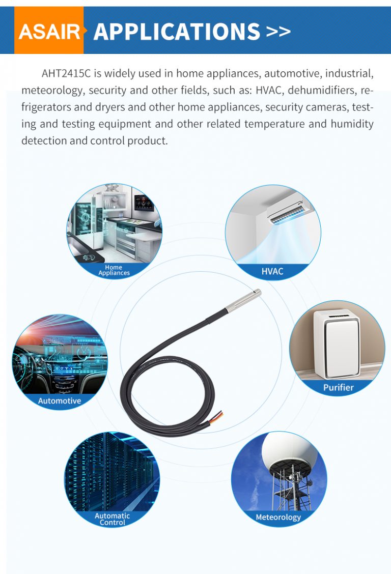 AHT2415C Temperature and humidity probe