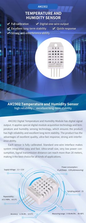 AM2302 DHT22 Temperature and humidity sensor