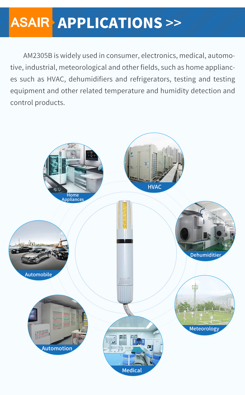AM2305B Temperature and humidity probe
